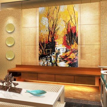 Perfect Fall Inspired Mosaic Murals For Your Walls