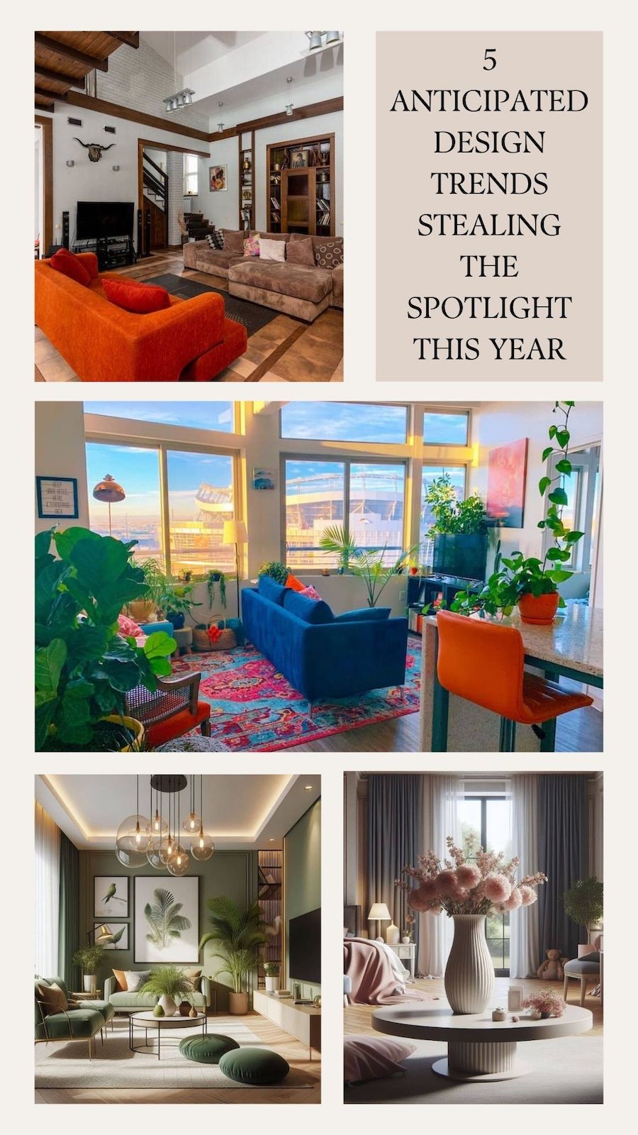 5 Anticipated Interior Design Trends Stealing The Spotlight This Year ...