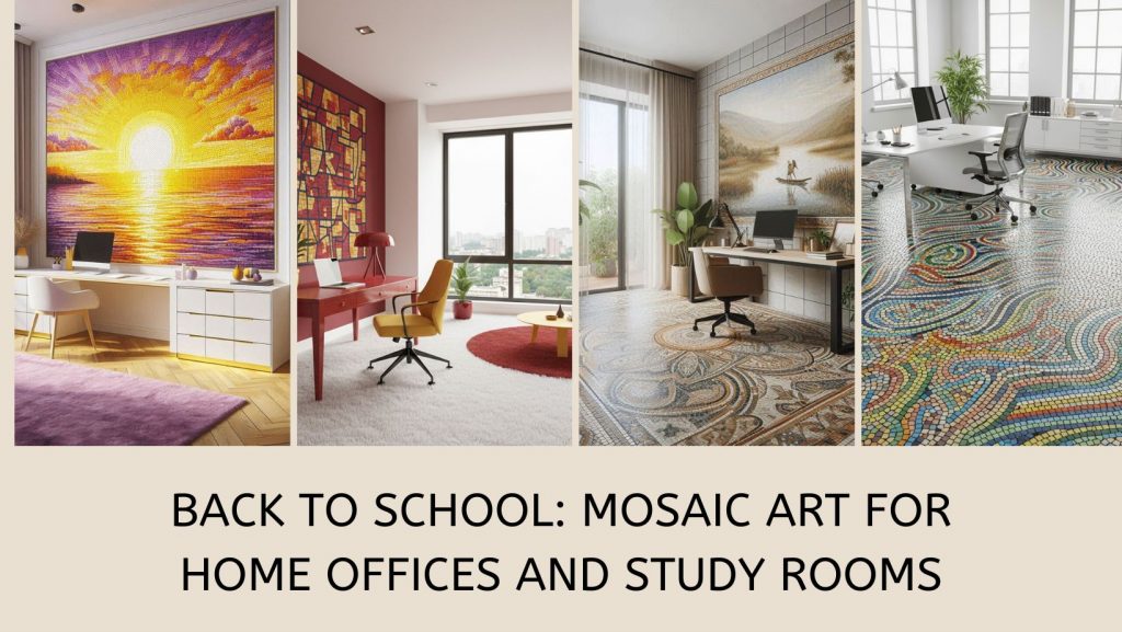 Back to school: Mosaic art for work and study rooms
